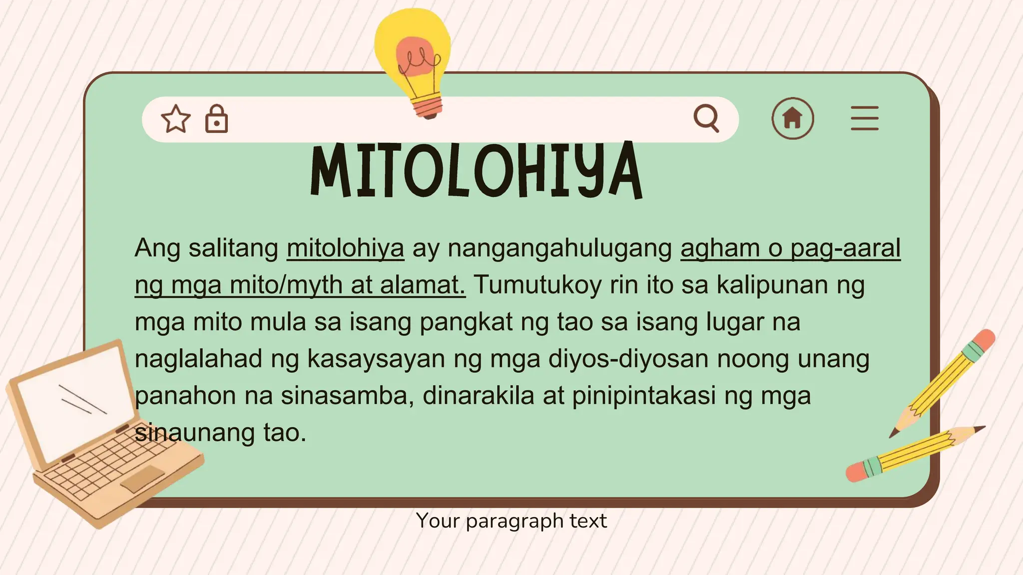 FILIPINO 10 WEEK 1 First Q .pptx - Mitolohiya | PPTX