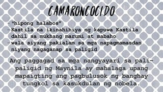 Filipino 10 - Don Custodio at mga Ayos-Maynila | PDF