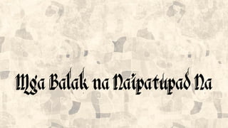 Filipino 10 - Don Custodio at mga Ayos-Maynila | PDF