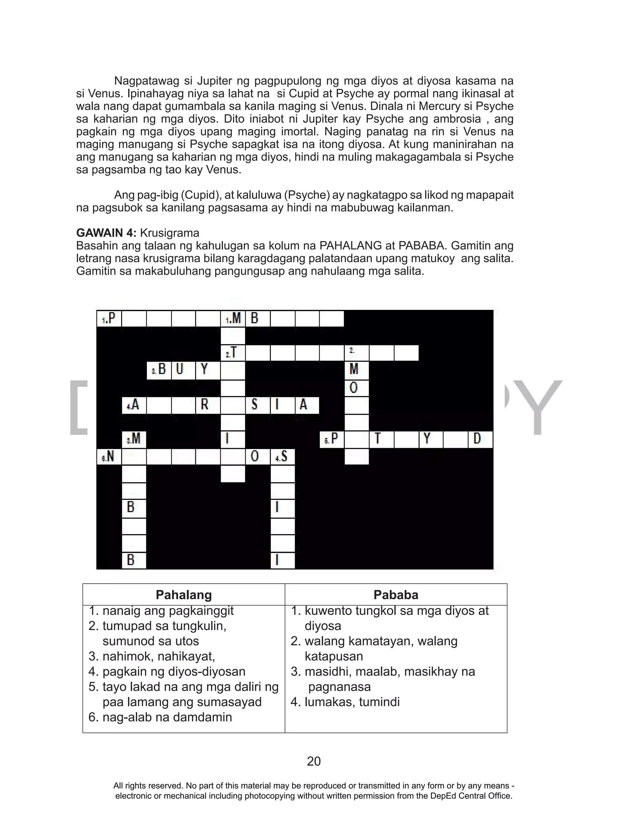 Filipino Grade 10 Learner's Module | PDF