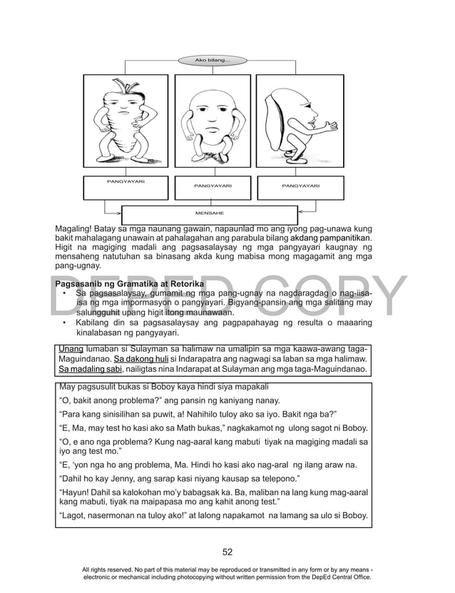 Filipino Grade 10 Learner's Module | PDF