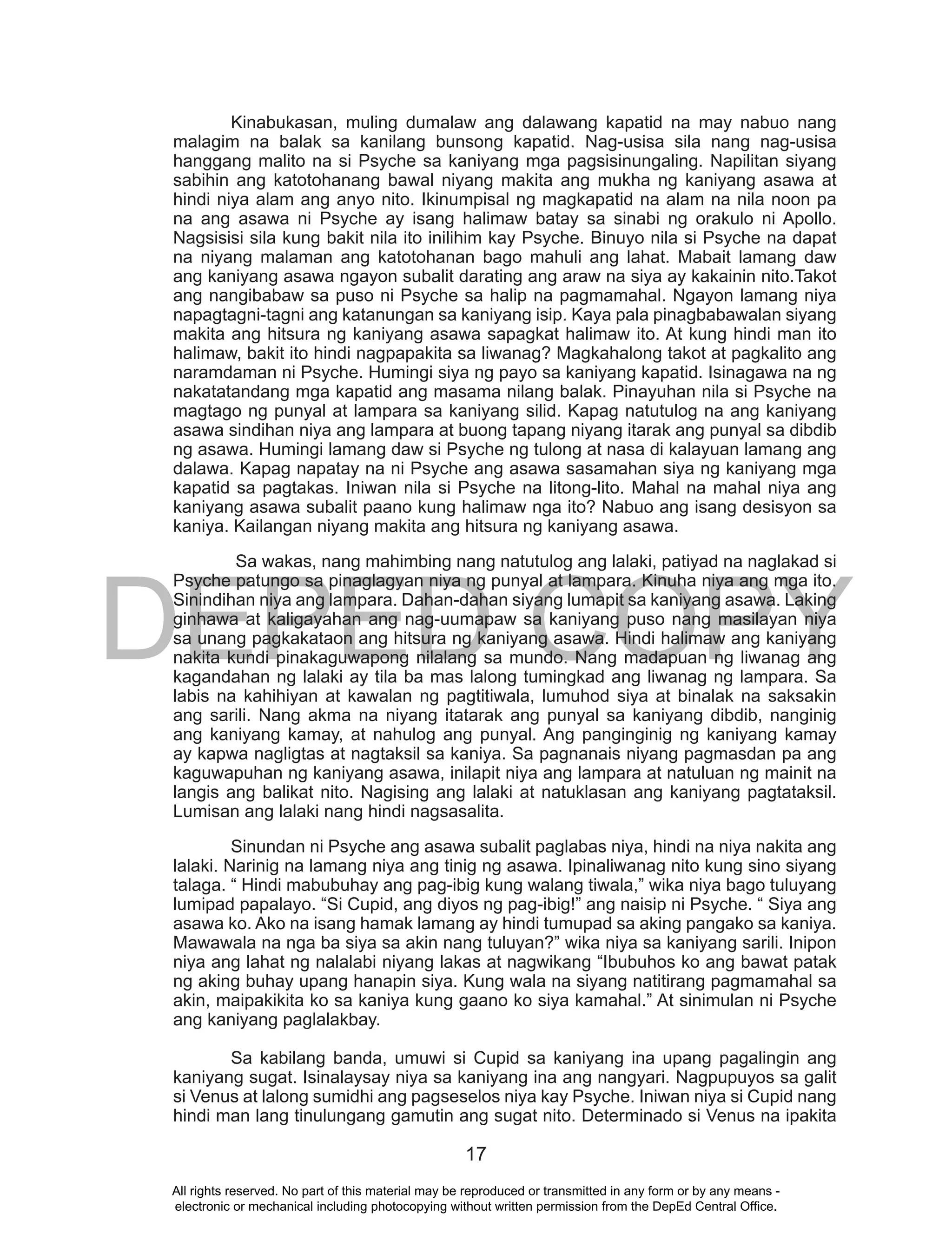 Grade 10 Filipino Module (1st Quarter) | PDF