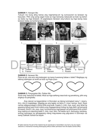 Grade 10 Filipino Module (1st Quarter) | PDF