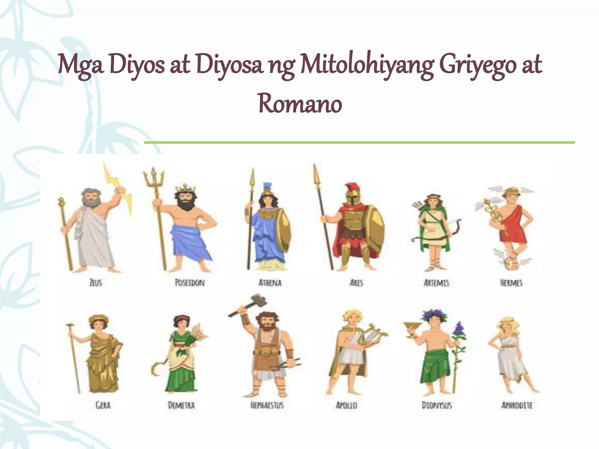Filipino 10- Mitolohiya | PPTX