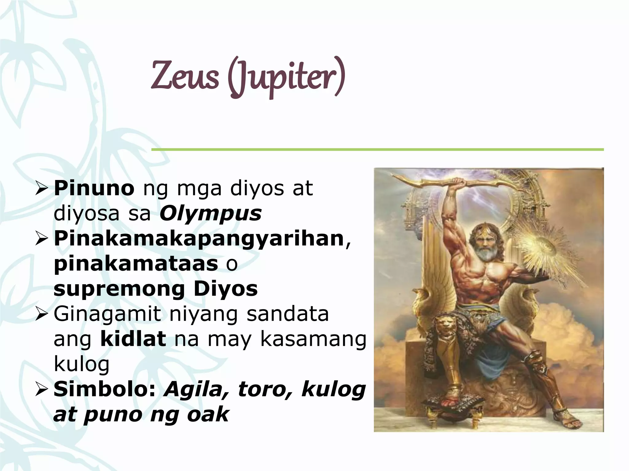 Filipino 10- Mitolohiya | PPTX