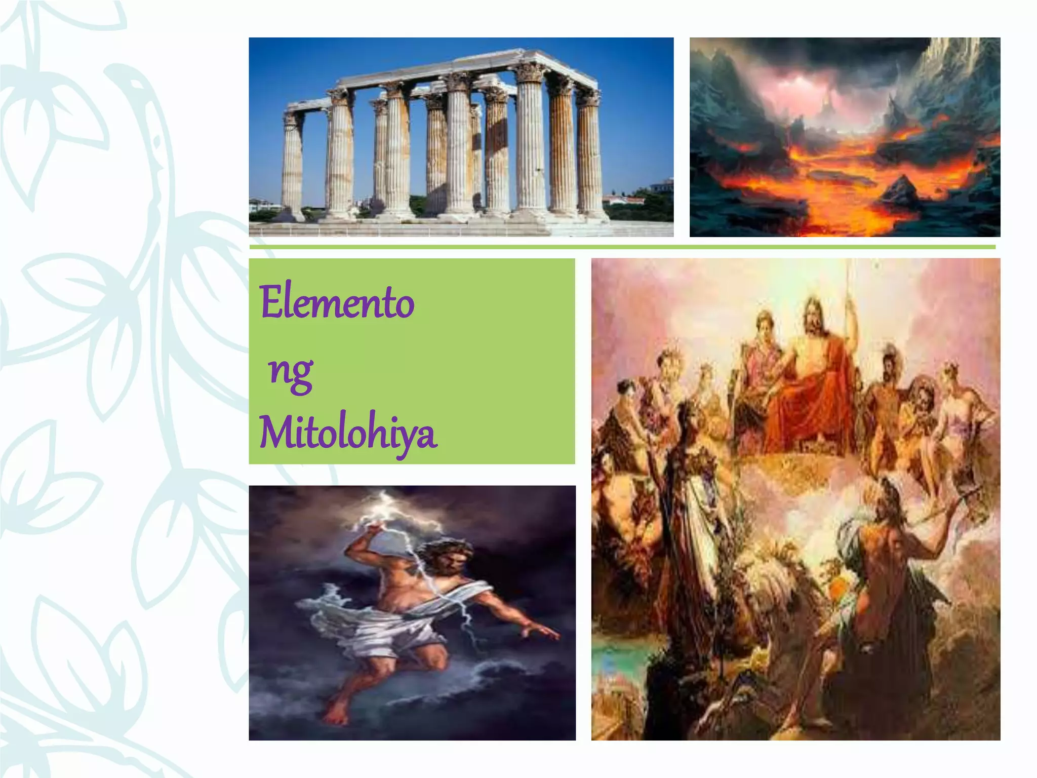 Filipino 10- Mitolohiya | PPTX