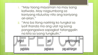 FILIPINO 10 ANG PARABULA NG TUSONG KATIWALA.pptx