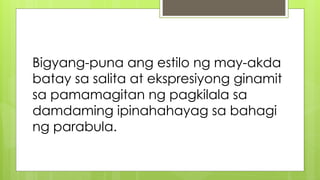 FILIPINO 10 ANG PARABULA NG TUSONG KATIWALA.pptx