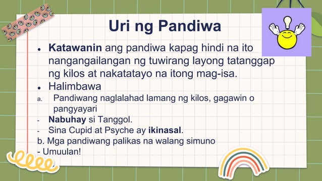 filipino 10 (Pokus at aspekto ng pandiwang Pandiwa).pptx | Space and ...