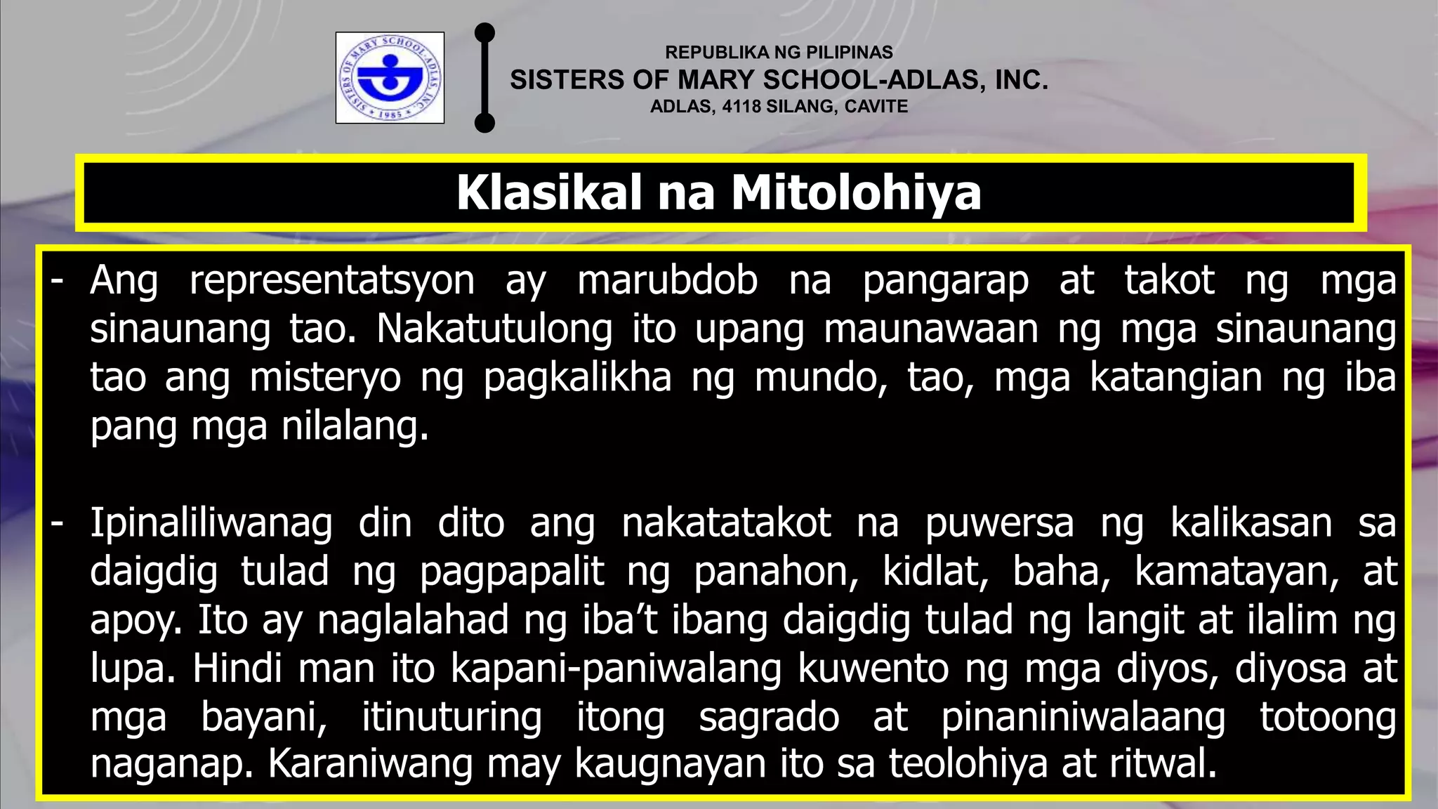 FILIPINO 10 Unang Linggo sa Ikalawang Markahan.pptx