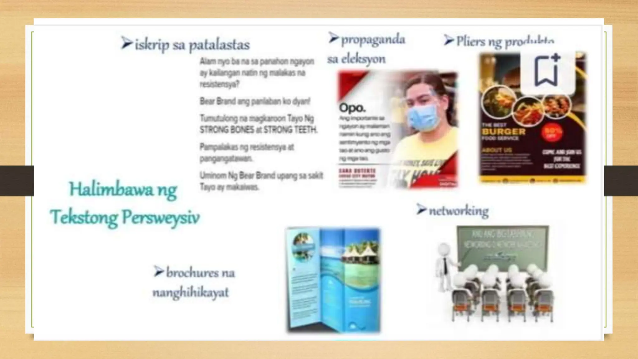 Filipino 11-COT1.pptx TEKSTONG PERSUWEYSIB | PPTX