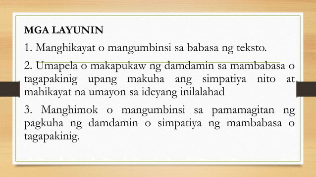 Filipino 11-COT1.pptx TEKSTONG PERSUWEYSIB | PPTX