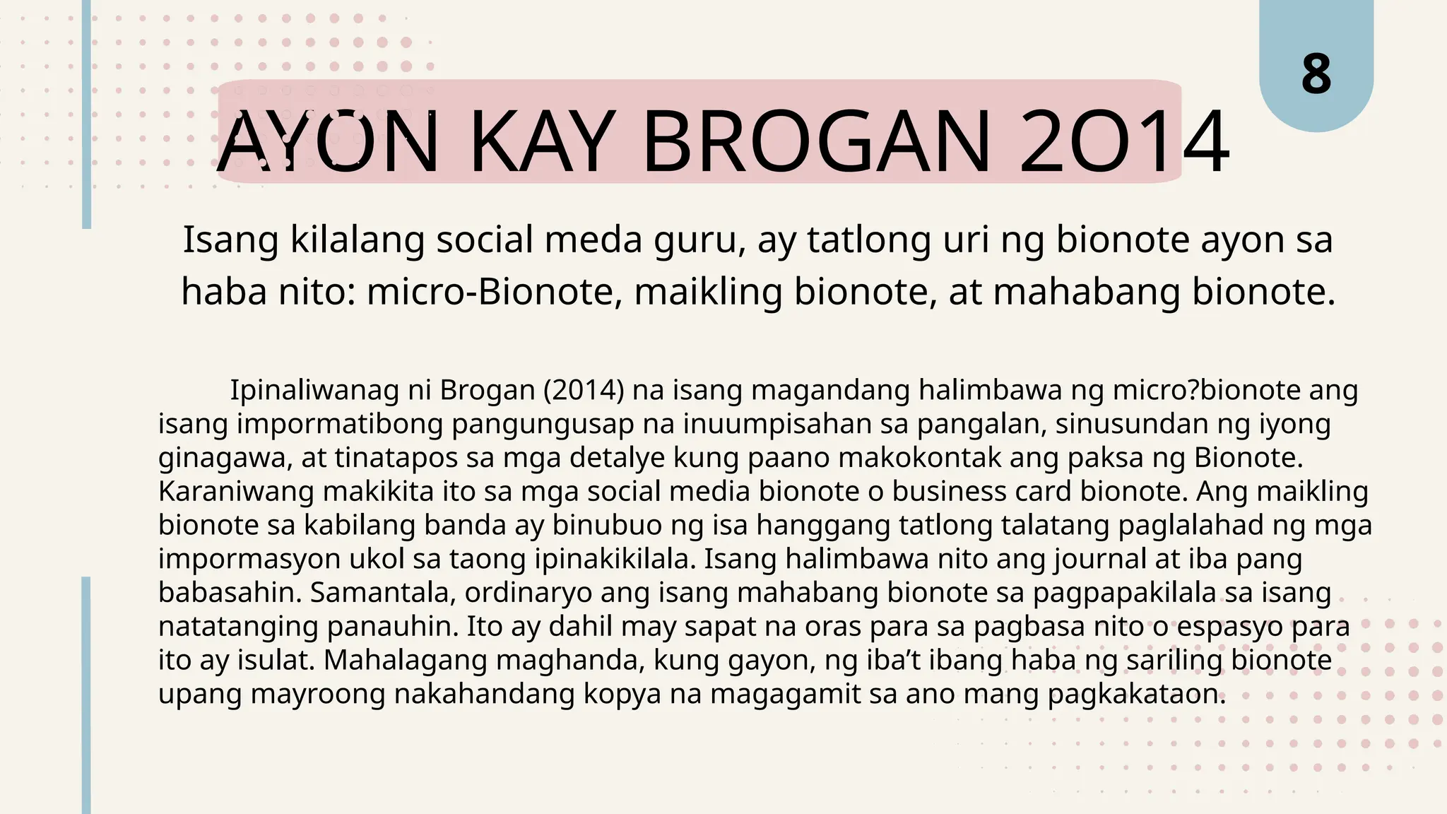 Filipino 12 BIONOTE sa Pilipino sa Piling Larang.pptx