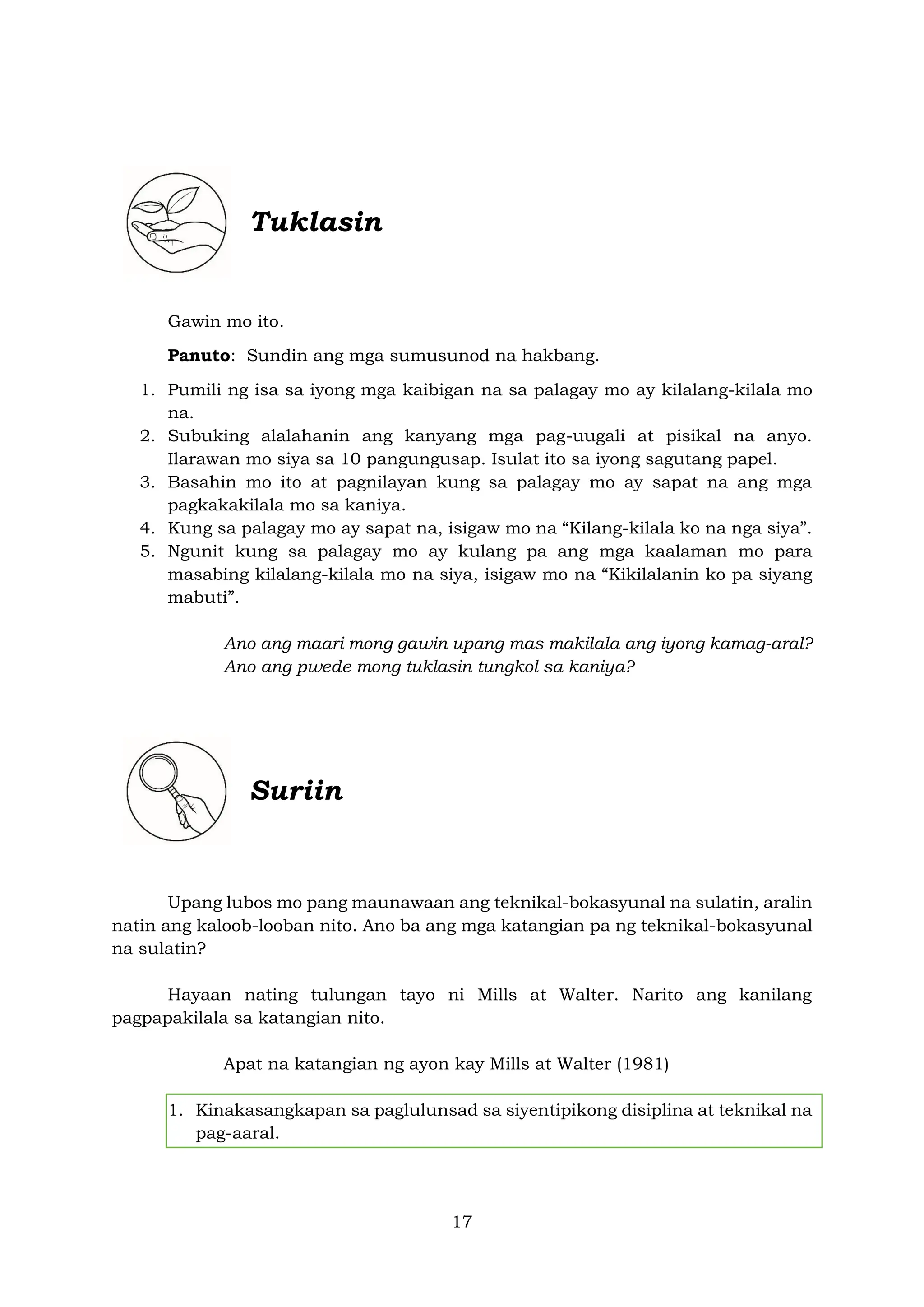 filipino12 filipino sa piling larang techvoc | PDF