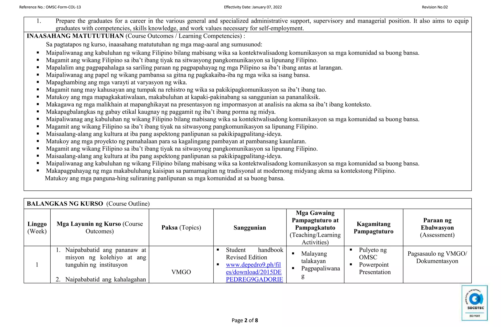 FILIPINO 1 SYLLABUS.docx