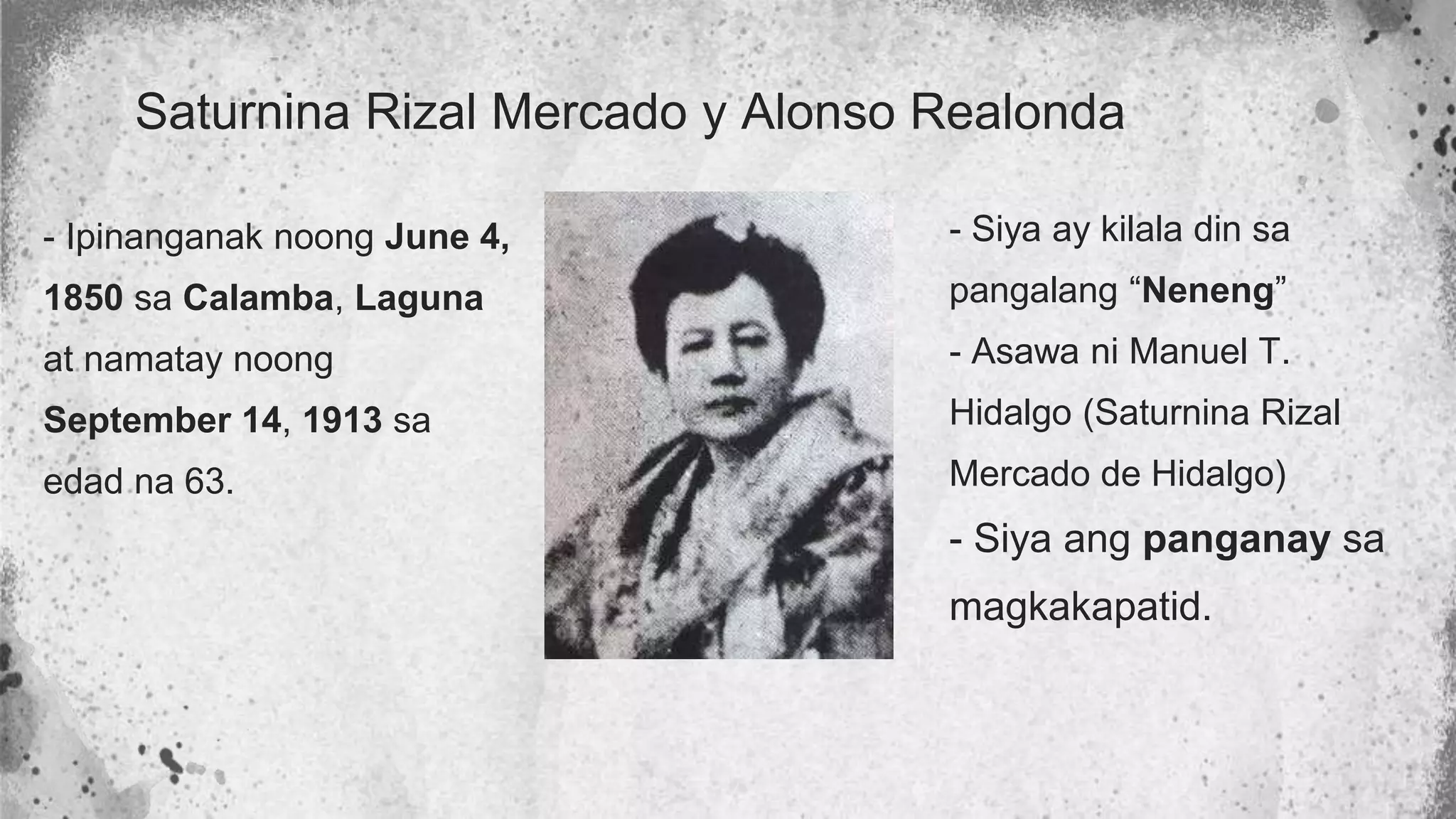 jose rizal at mga kapatid.pptx