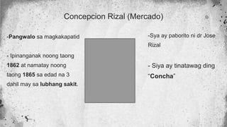 jose rizal at mga kapatid.pptx