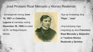 jose rizal at mga kapatid.pptx
