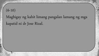 jose rizal at mga kapatid.pptx