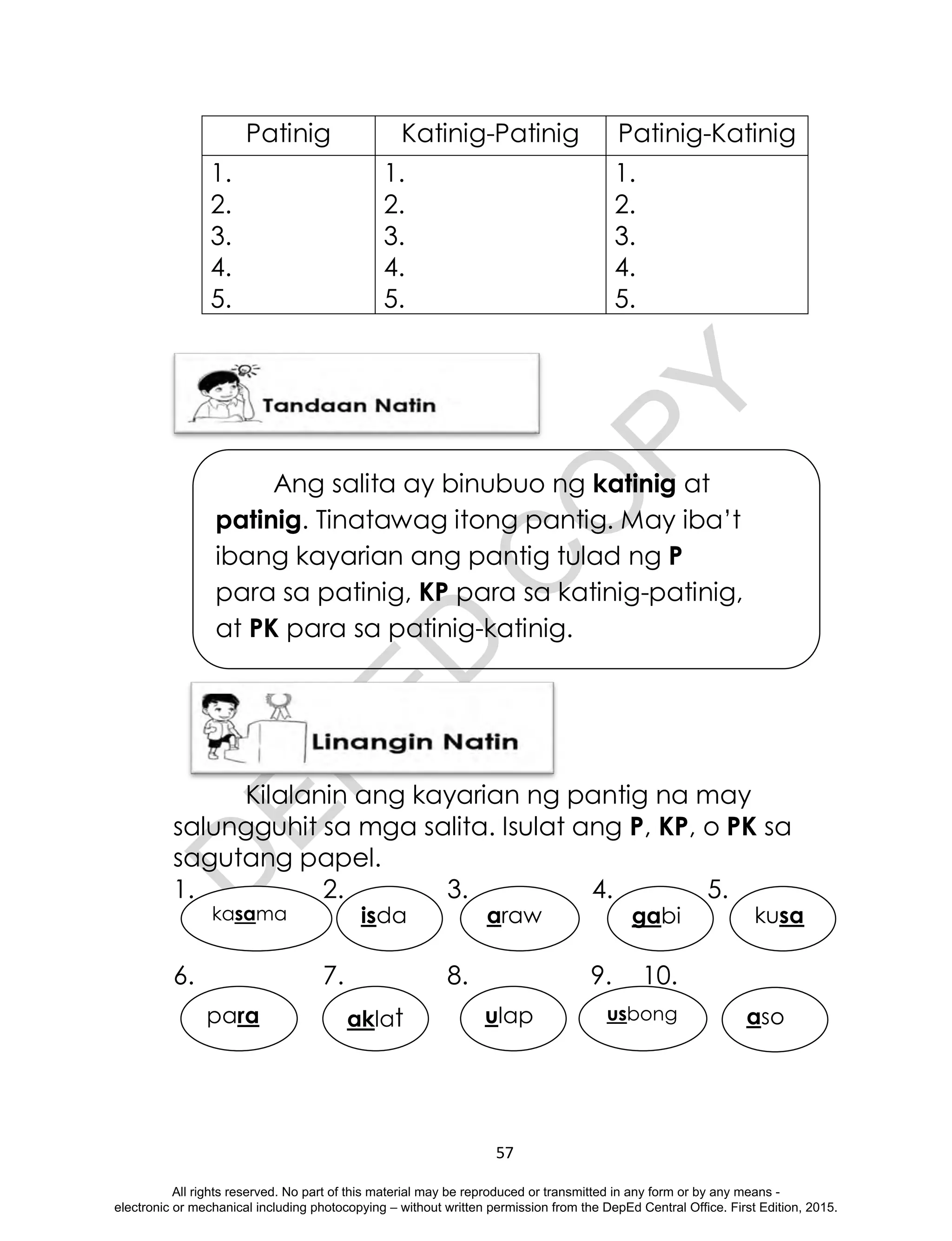 Filipino 2 Tagalog Unit 1 Learner's Material.pdf