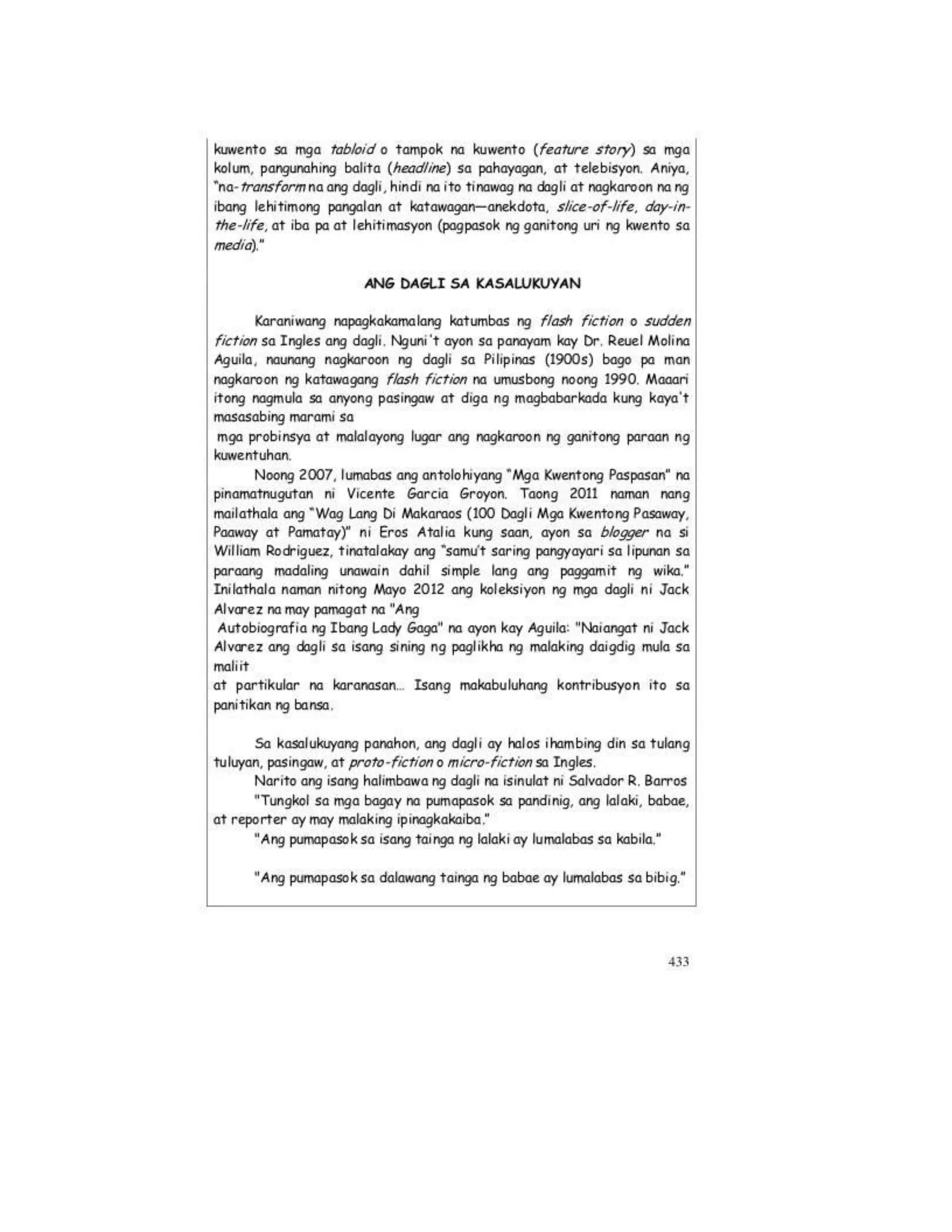 Grade 8 filipino module Q3 | DOCX