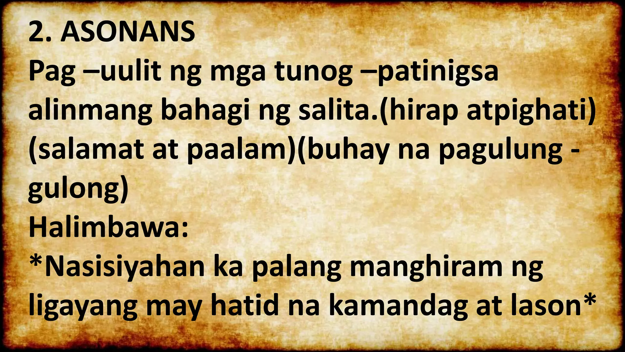 Pagpapahayag ng Ideya sa Matalinghagang Istilo | PPTX