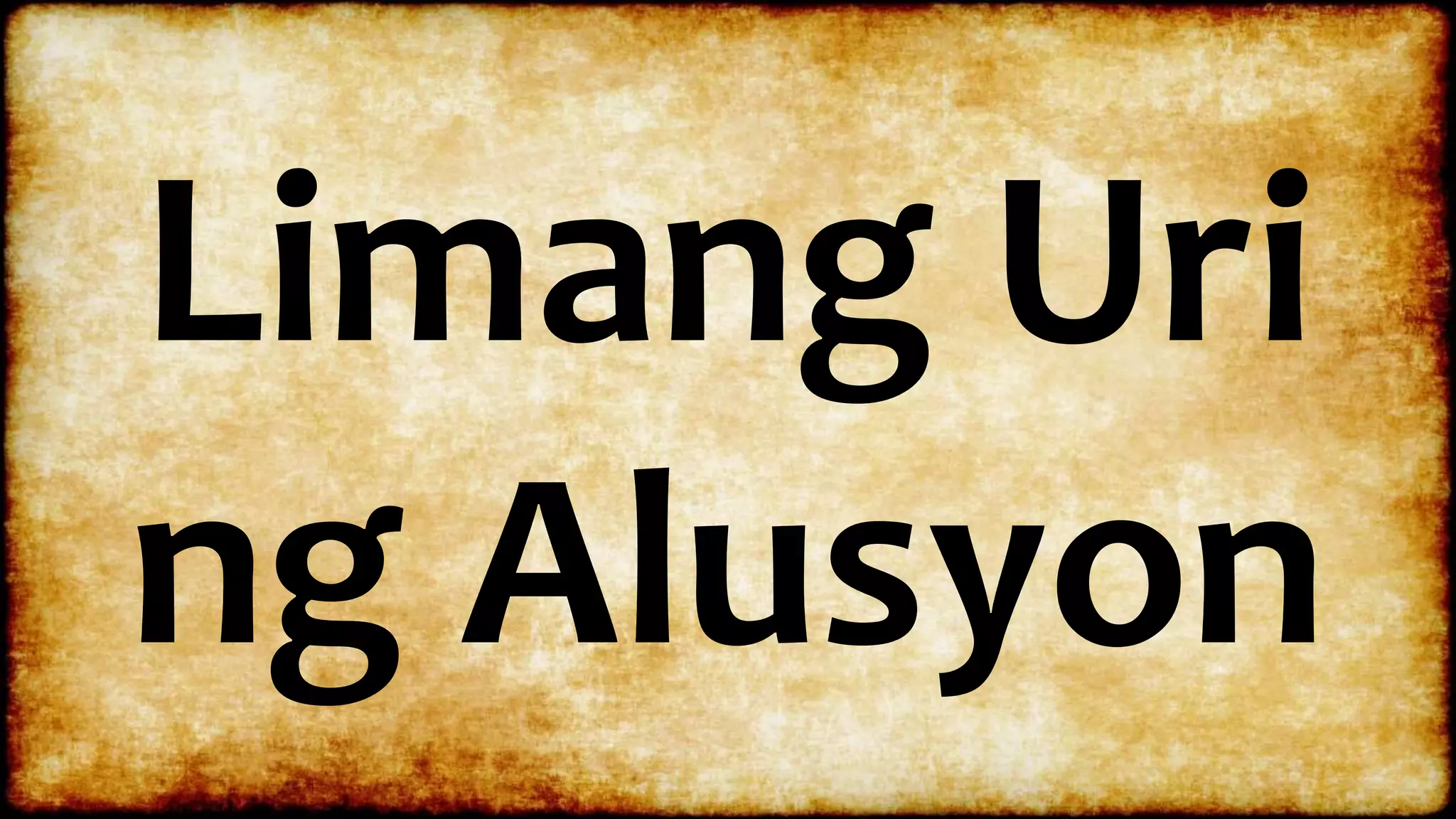 Pagpapahayag ng ideya sa matalinhagang istilo | PPTX