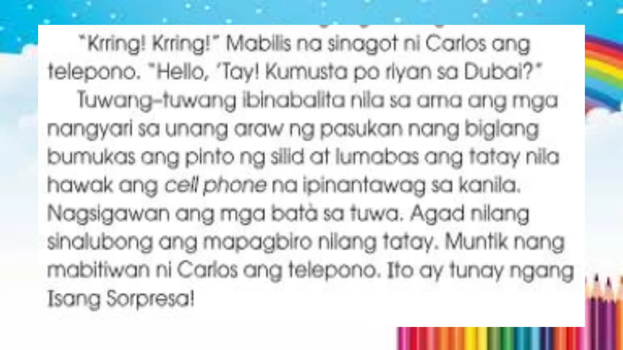 Filipino mga uri n pangalan at halimbawa | PDF