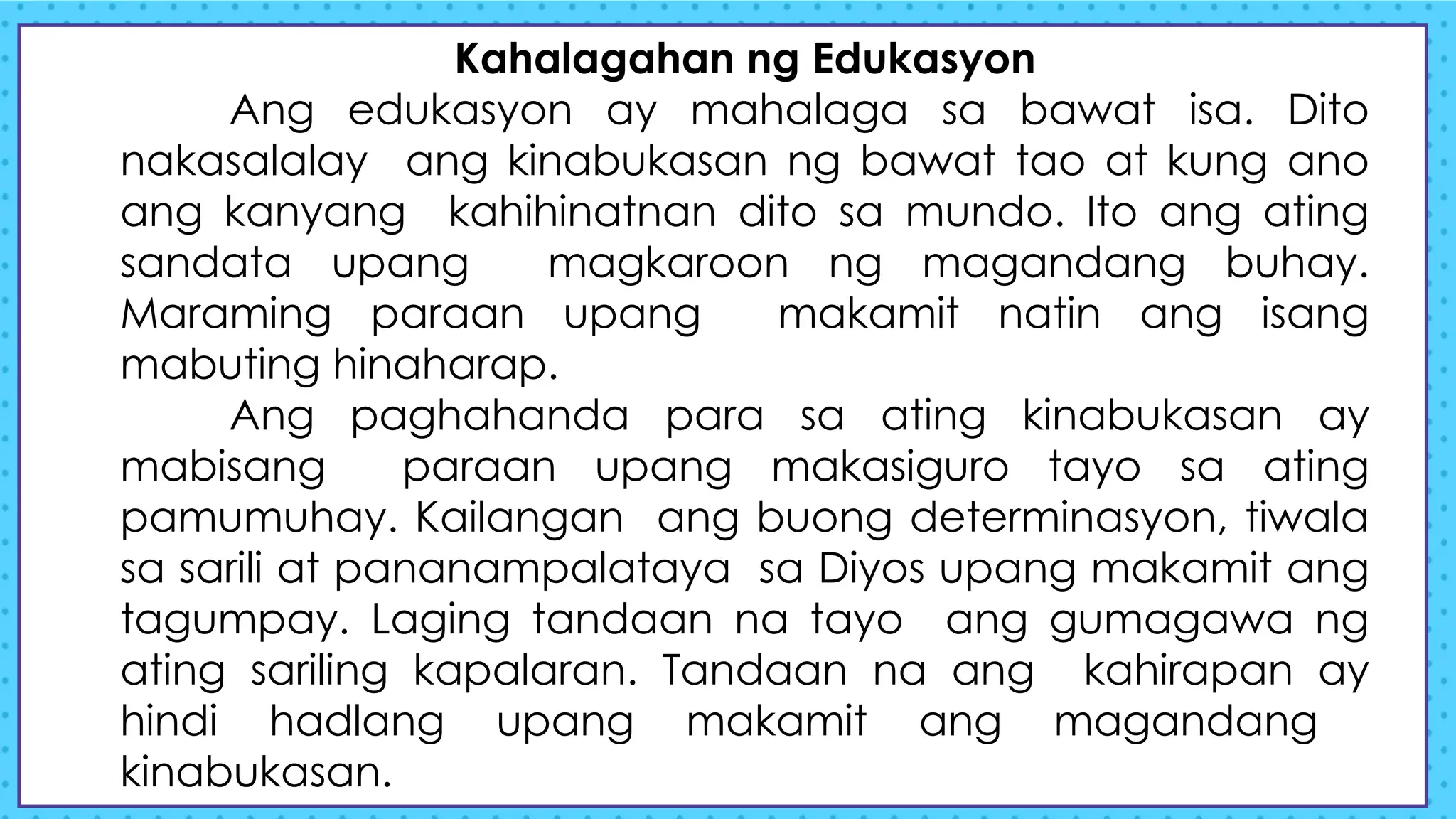 pagsipi o pagkopya ng isang talata grade3 | PPTX