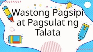 pagsipi o pagkopya ng isang talata grade3 | PPTX