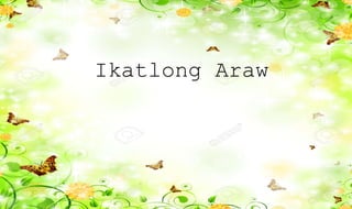 Filipino 3 aralin 26- ikatlong araw | PPTX