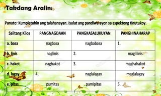 Filipino 3 aralin 26- ikatlong araw | PPTX