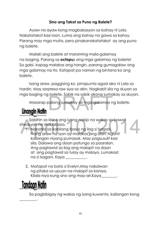 Grade 3 Filipino Learners Module | PDF