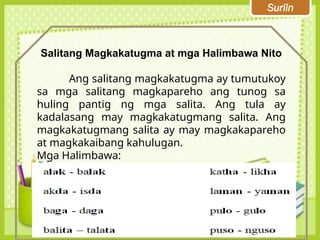 Filipino 3 QUARTER 2 - Module 6..POWERPOINT | PPTX