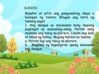 Filipino 3 Q4 Week 5.pptxkchcivuxucuxjvjcjvj | PPTX