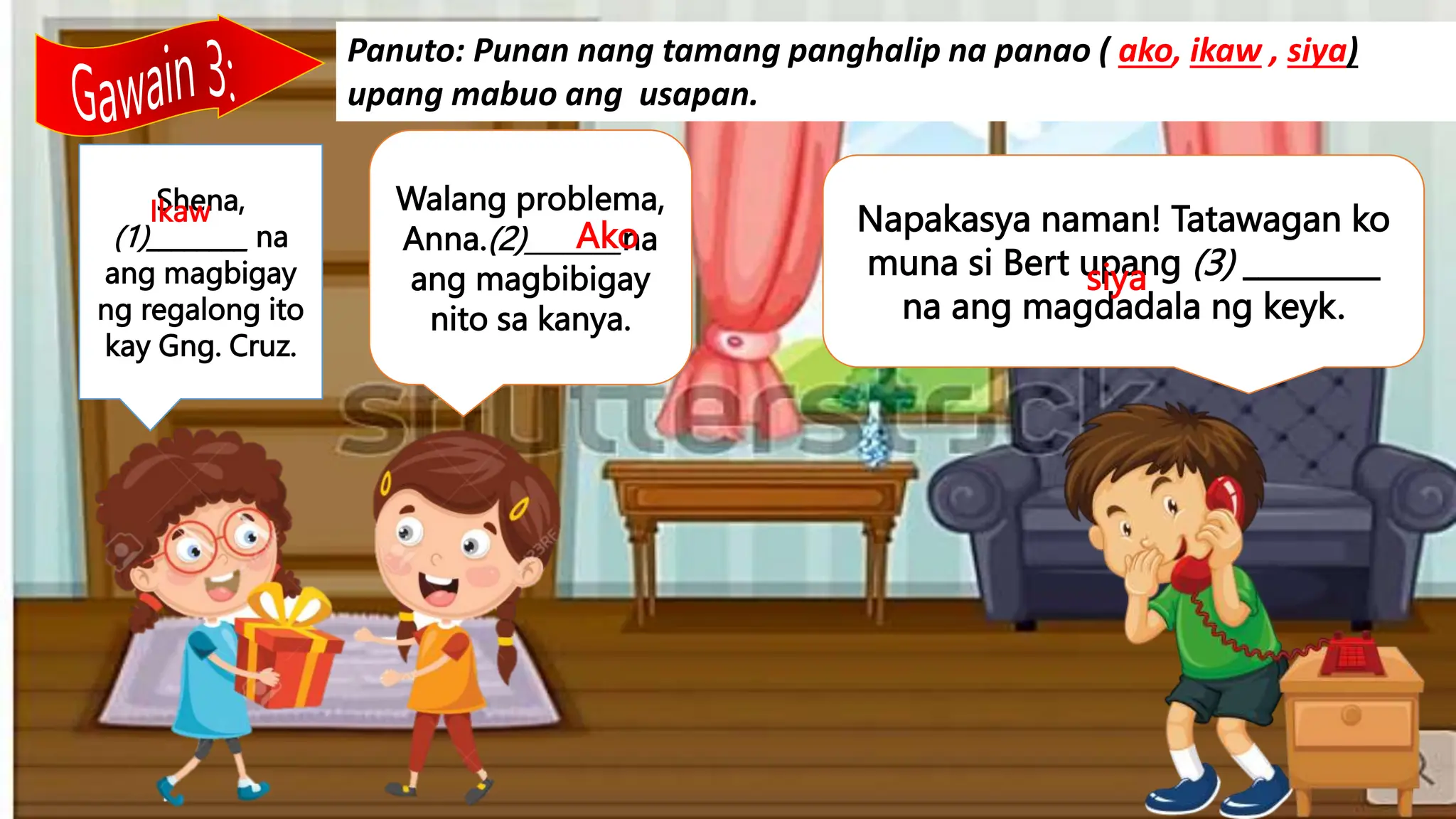 Filipino 2 - Salitang pamalit sa ngalan ng Tao | PPTX