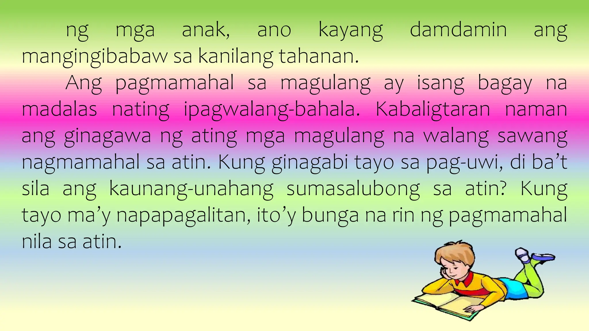 Filipino 4-Aralin 3- Halaga ng Paggalang sa Loob ng Tahanan_ Day 6, 7 ...