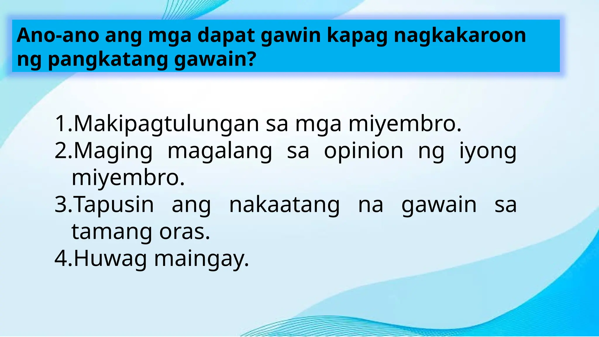 filipino 4- napagsusunod ang mga pangyayari sa kuwento demonstration ...