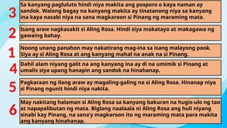 filipino 4- napagsusunod ang mga pangyayari sa kuwento demonstration ...