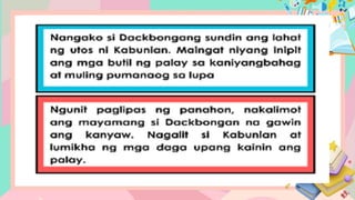 FILIPINO 4-Q1-W1-Power point presentation | PPTX