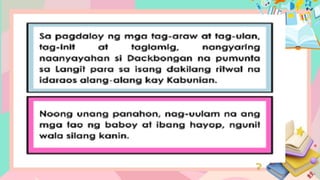 FILIPINO 4-Q1-W1-Power point presentation | PPTX