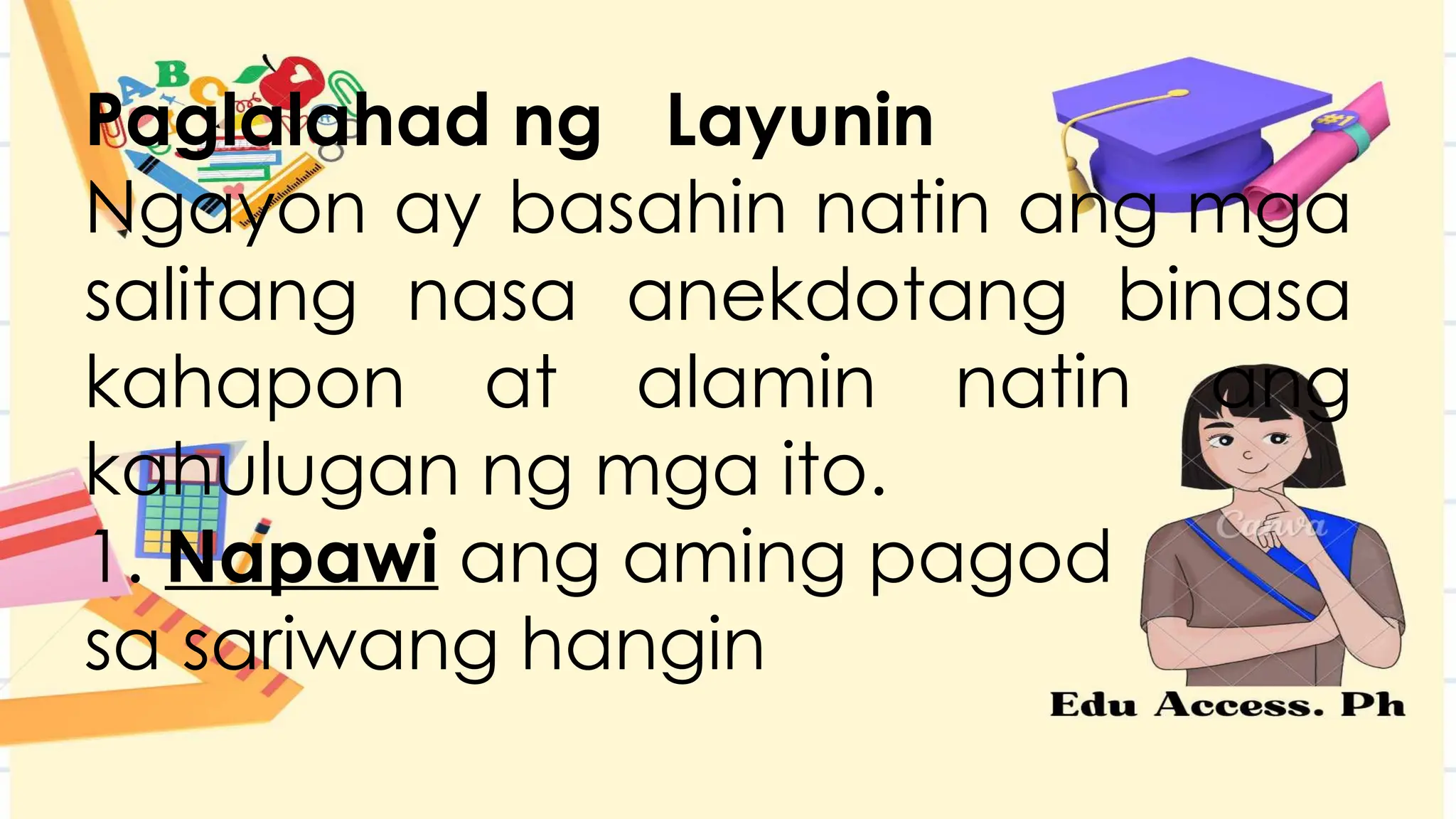 FILIPINO 4 Matatag-Q 2- Week 1- PPT.pptx