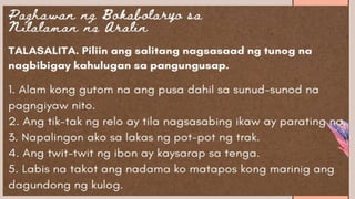 FILIPINO 4 MATATAG Q1.pptx Powerpoint lresentation on Filipino 4 ...