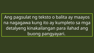 Filipino 4 Pagsusulat ng Balita sa Fil.pptx
