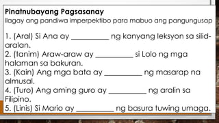 filipino 4 Pandiwa imperpektibo.pptxn bjkbjkbjn klm | PPTX
