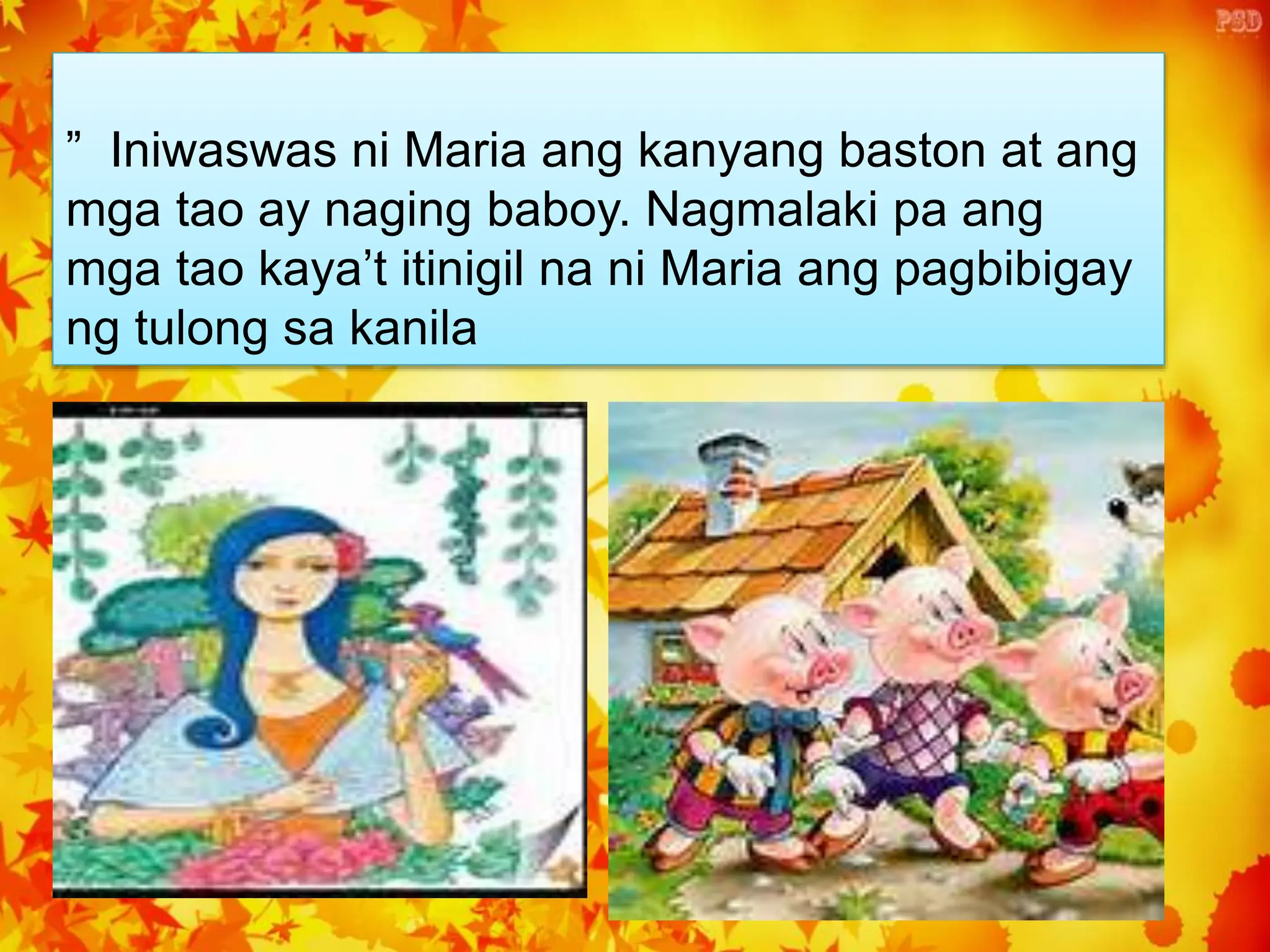 FILIPINO 4 PPT Q3 - Mariang Sinukuan 1.pptx