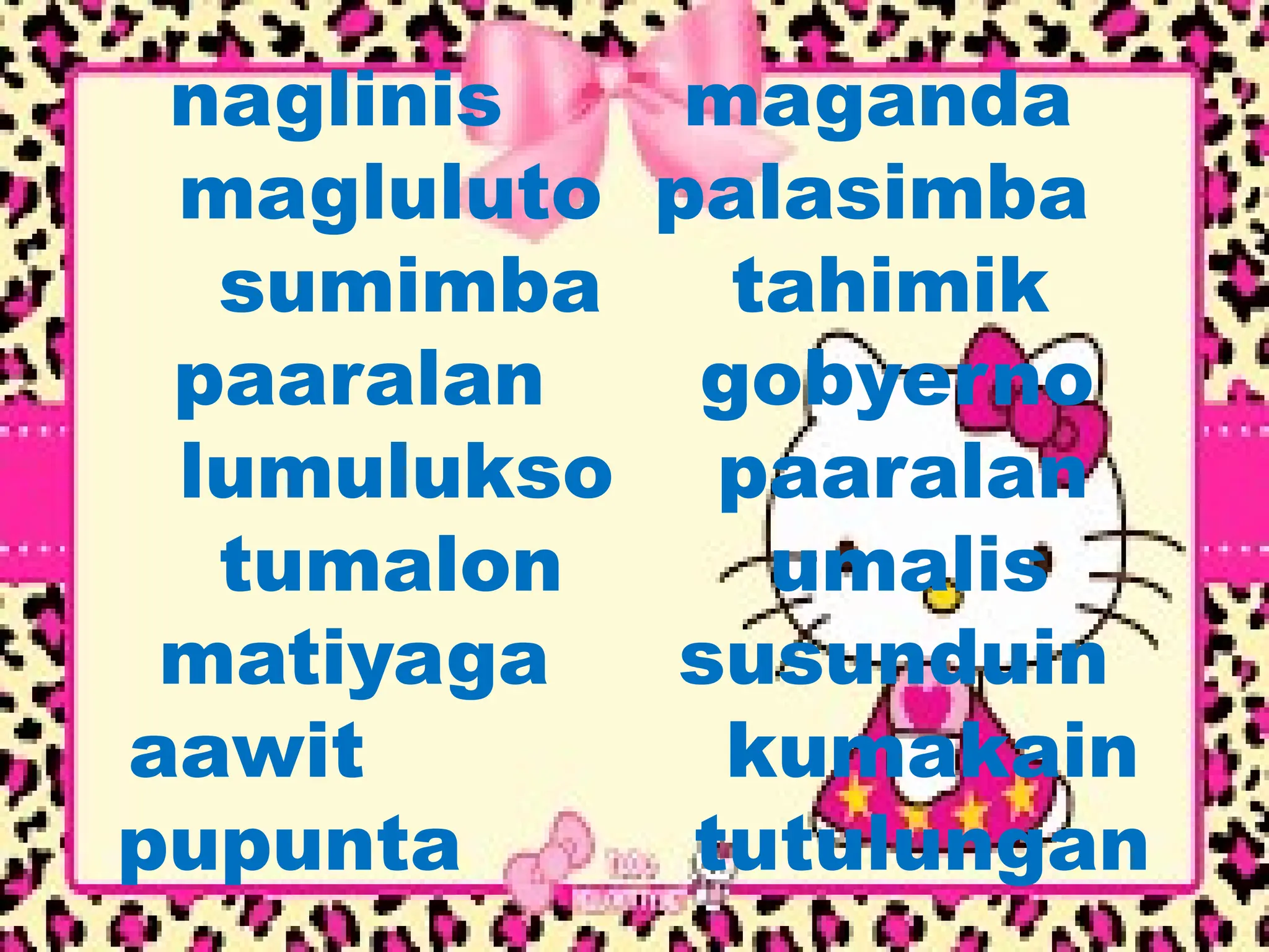 FILIPINO 4 PPT Q3 - Paggamit Ng Pariralang Pang-Abay Sa Paglalarawan Ng ...