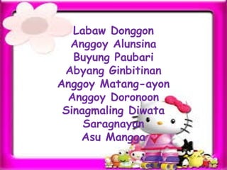 FILIPINO 4 PPT Q3 - Paggamit Ng Pariralang Pang-Abay Sa Paglalarawan Ng ...