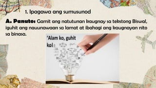 Filipino 4 Quarter 1 Week 1 DEPED MATATAG | PPTX
