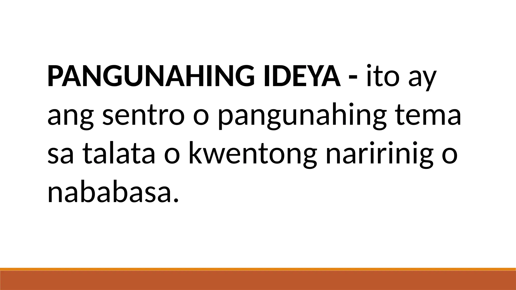 FILIPINO 4 Tekstong Impormatibo-Mga babasahing nagbibigay ng mga ...